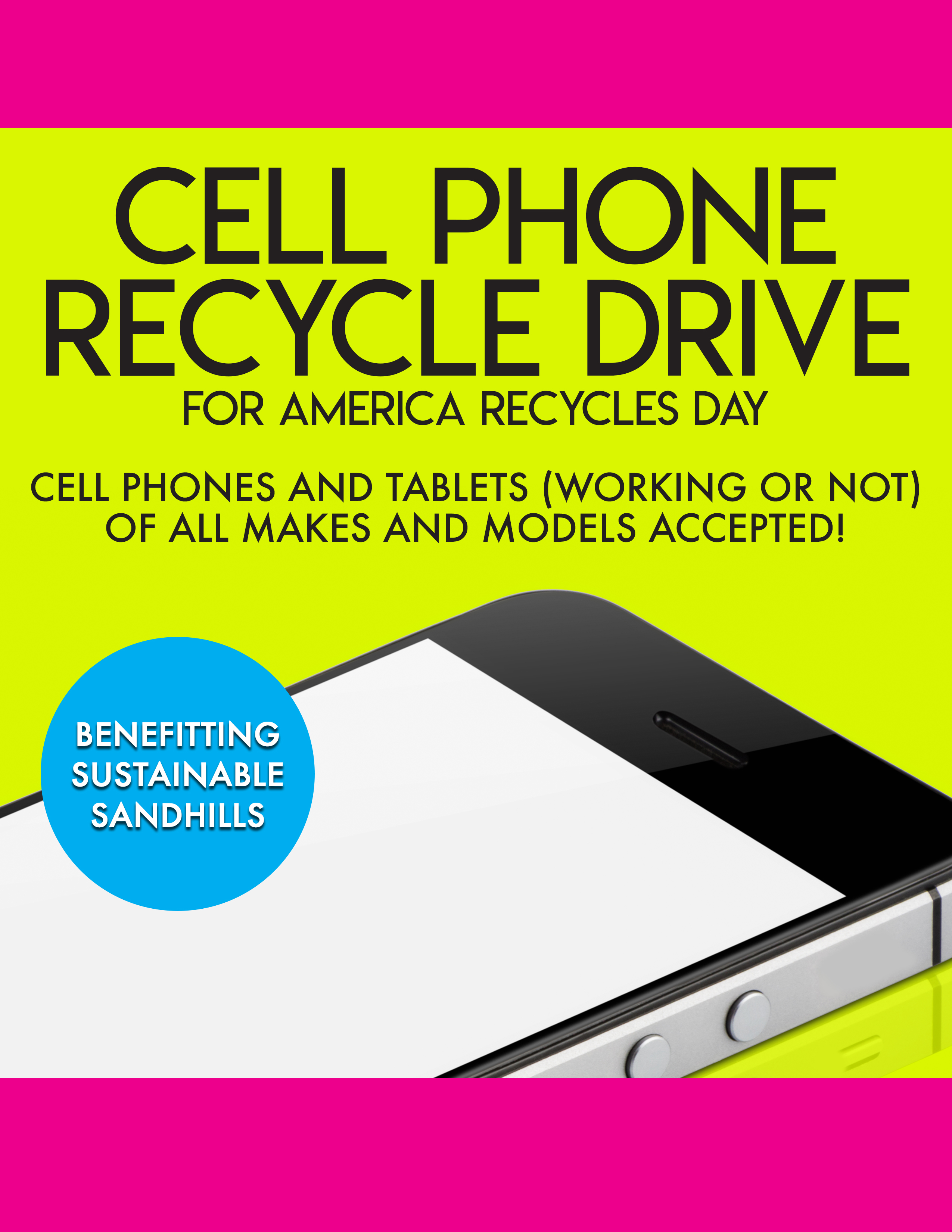 cell-phone-drive-poster-template